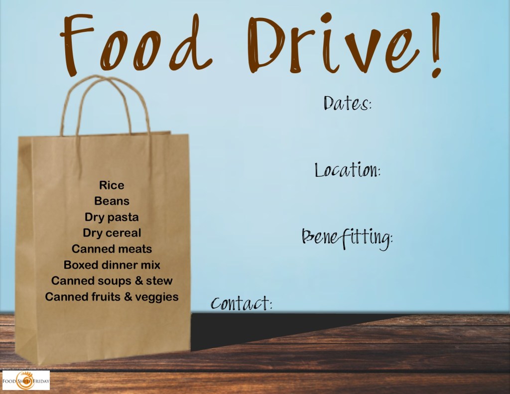 Food Drive Kit: Tips, printables, and everything you need to host a ...