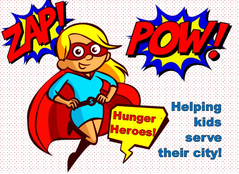 Hunger Heroes: Helping Kids Serve their City